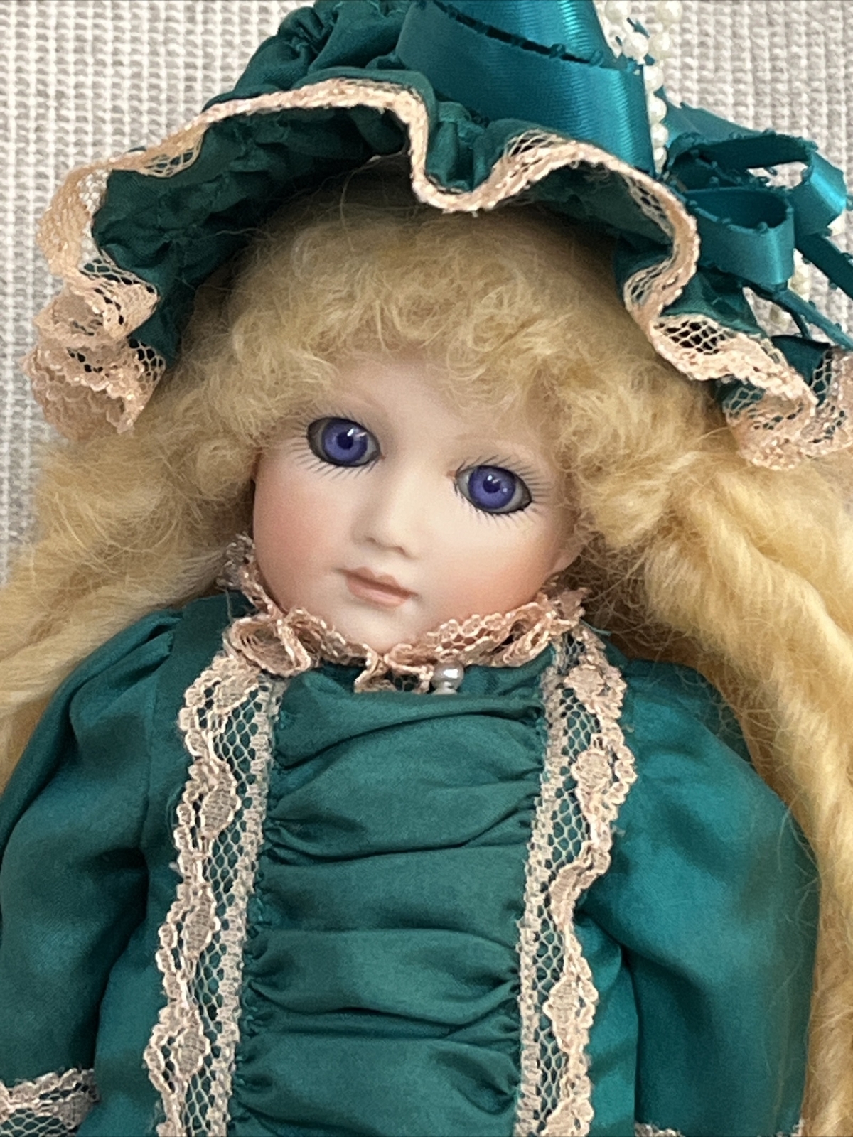 10" French AT Antique Reproduction Doll | eBay
