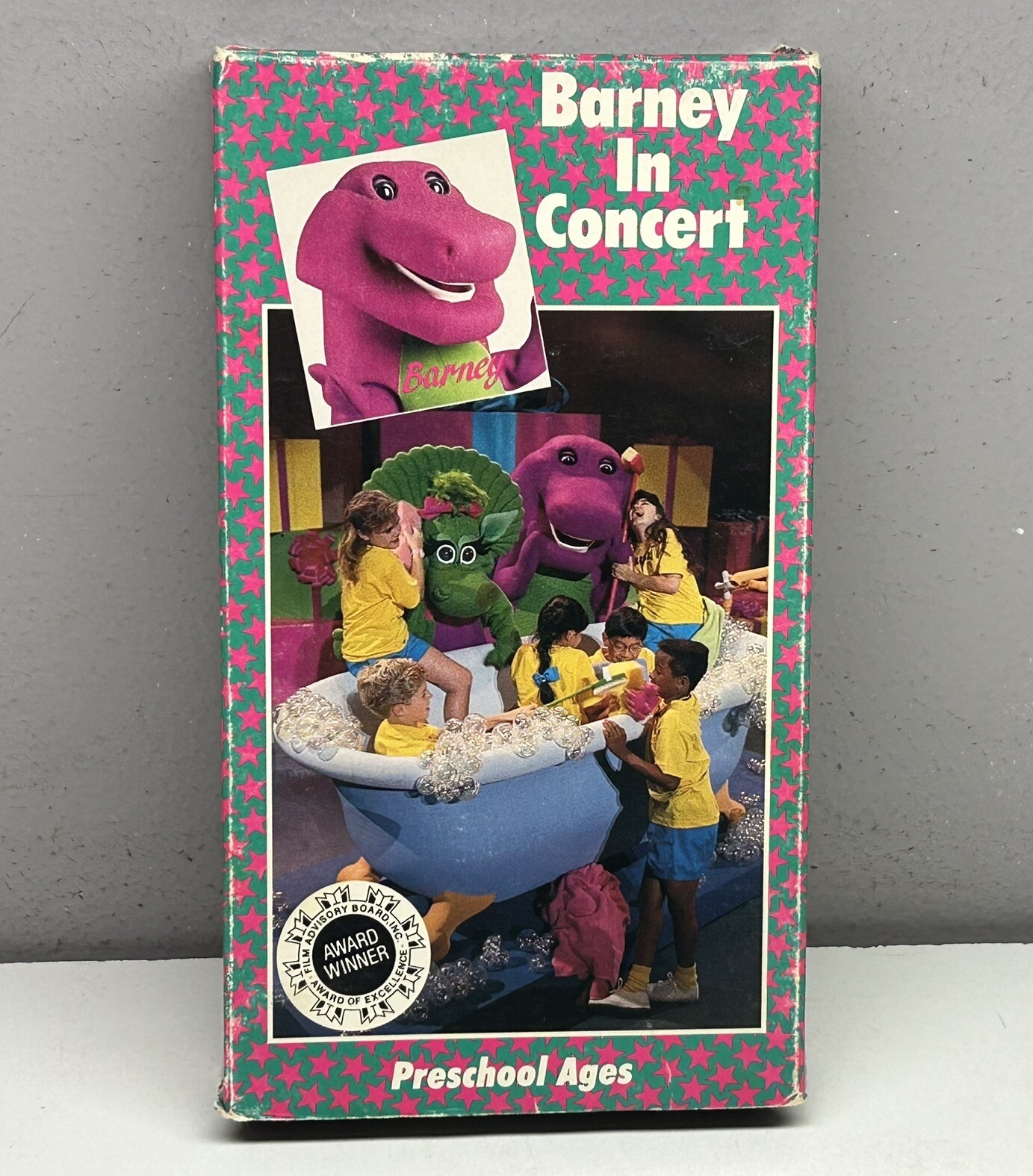 Barney & Friends Barney In Concert VHS 1990 | Grelly USA