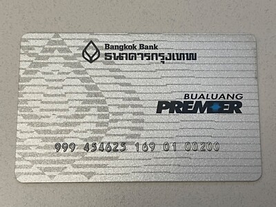 Bangkok Bank Public Company Limited Bualuang Premier Credit Card ...