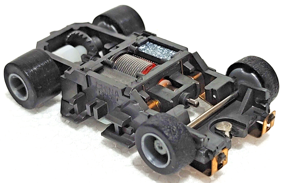 Mattel HPX2 HO SlotCar Grey Wide Pan Chassis 2009 NOS Cross Reference ...
