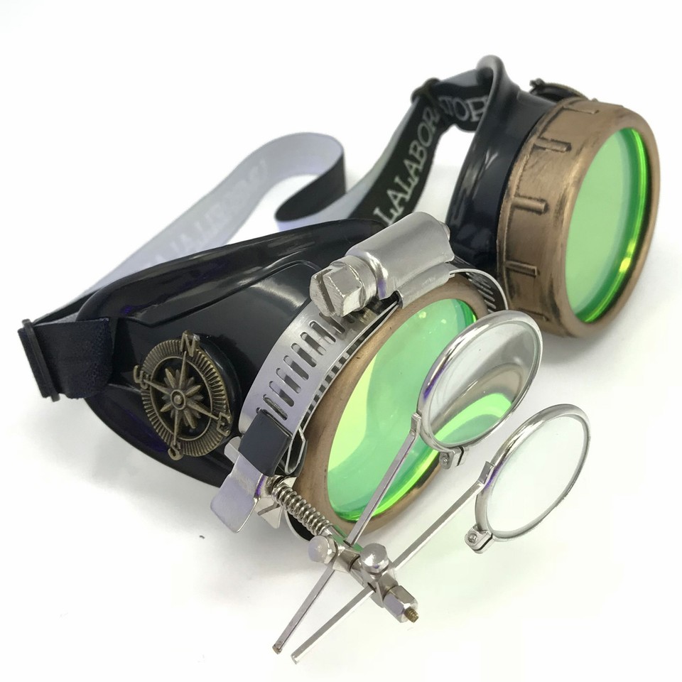 Steampunk Mad Scientist costume goggles accessories cosplay goth punk ...