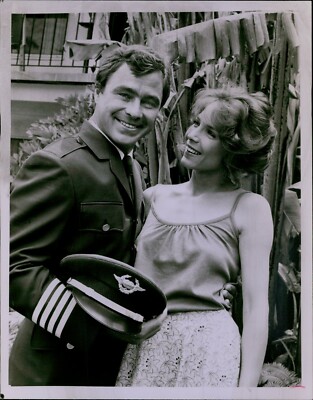 LG827 1979 Original Photo EDWARD WINTER Handsome Actor Man in Officer ...