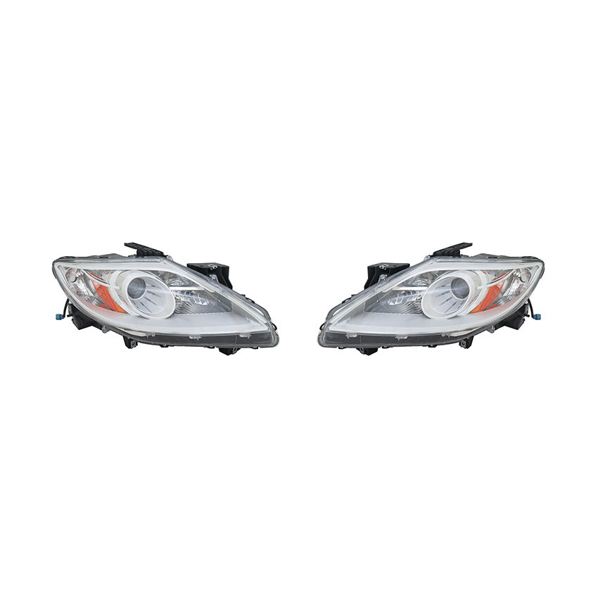 New Pair Of Headlights For Mazda Cx-9 2010-12 Te69-51-0K0C Te69510K0C ...
