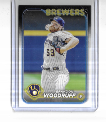 2024 Topps Series 1 #103 Brandon Woodruff Milwaukee Brewers | eBay