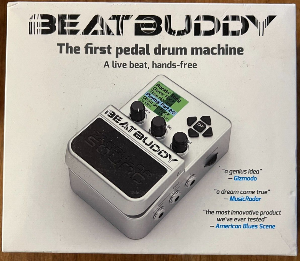 BEAT BUDDY, THE FIRST PEDAL DRUM MACHINE, PRE-OWNED | eBay