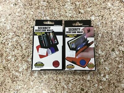 Aluminum security credit card wallet | eBay