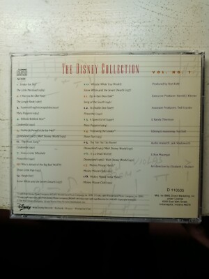 The Disney Collection Vol. 1 CD Pre - Owned (B20) | eBay