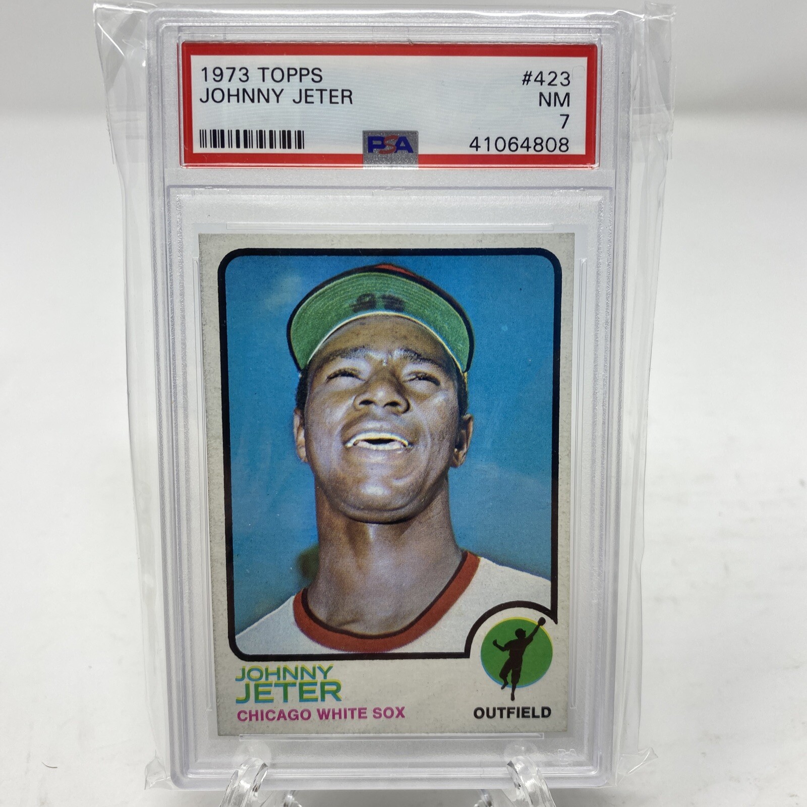 1973 Topps #423 Johnny Jeter PSA 7 Chicago White Sox | eBay