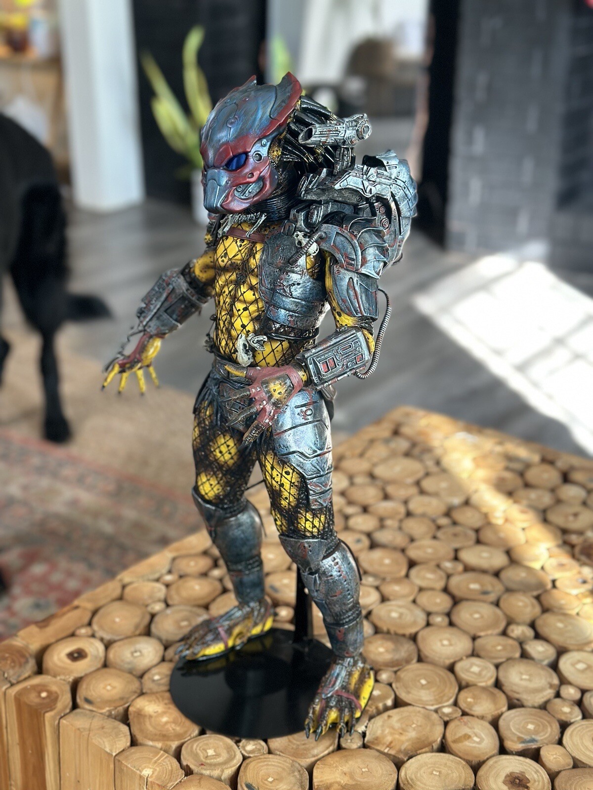 Custom 1/4 Wasp Predator Mask For Neca Jungle Hunter Predator -MASK ...