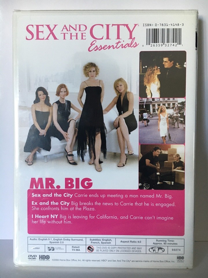 Sex and the City Essentials: The Best of Mr. Big (DVD, 2006) Brand New! Sealed! 26359327421| eBay