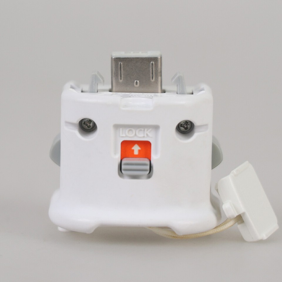 Original OEM Nintendo Wii Motion Plus Adapter RVL-026 White Excellent ...