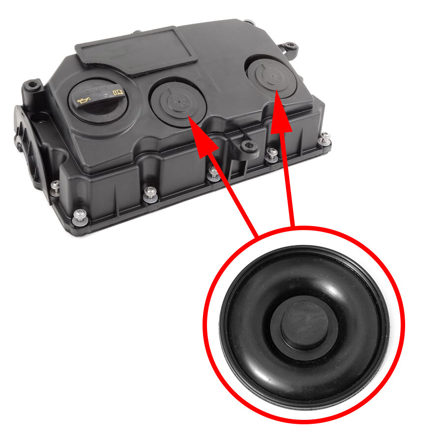 Membrane diaphragm KVKG valve cover VAG 1.9, 2.0 TDI 03G103469G ...