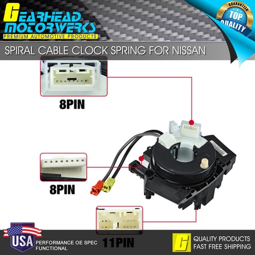 Spiral Cable Clock Spring for Nissan Versa Murano Rogue B5567-CB66A ...