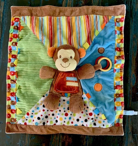 DOUGLAS Cuddle Toys Baby Lovey Monkey Activity Blanket | eBay