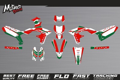 Fantic XEF 250 450 2021 2022 Graphics Kit Decals Stickers by Motard ...