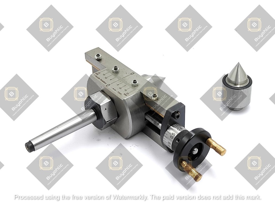 Taper Turning Attachment for Lathe Tailstock w/Live & Dead Center ...