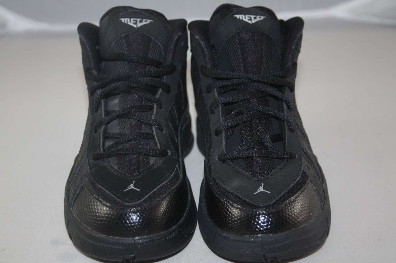 YOUTH JORDAN MELO M7 (PS) BLACK/METALLIC SILVER-UNIVERSITY BLACK | eBay