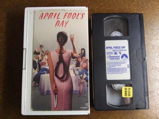 April Fools Day (VHS, 1988) for sale online | eBay