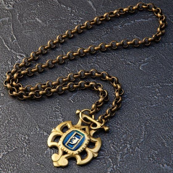 Kaizoku Sentai Gokaiger Gokai Blue Joe Gibken Initial Pendant Necklace ...
