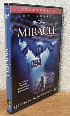 MIRACLE (DVD, 2004) DISNEY 2-DISC SET with SCENE INSERT ~ FULL SCREEN ...
