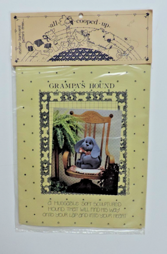 All Cooped Up-Becky Tuttle Pattern Grampa's Hound/Dog Stuffed Toy Uncut ...