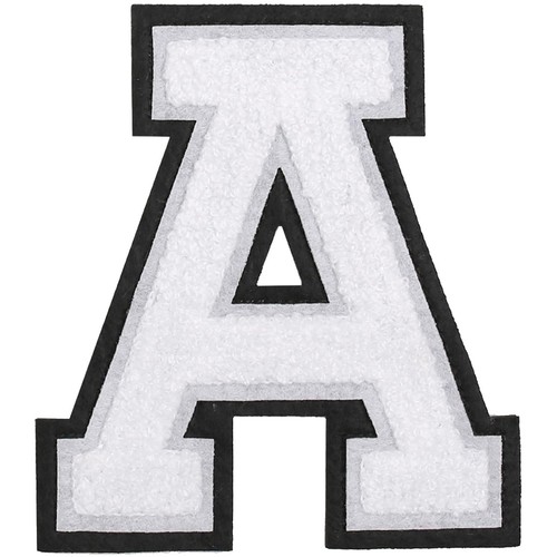 3PCS Chenille Letters Patch, Iron on Large Size Varsity Letter Patches ...