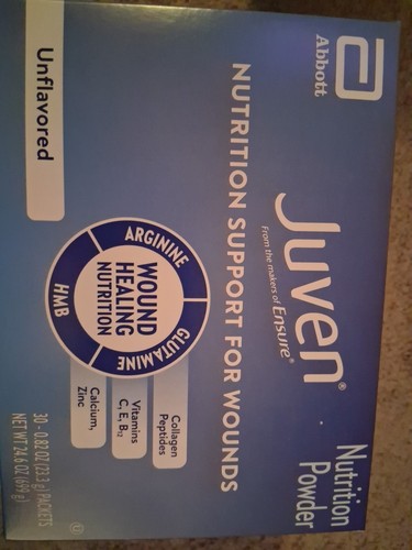Juven Nutrition Powder for Wound Healing Support Unflavored 30 Packets ...