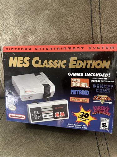 2016 Nintendo NES Classic Edition Mini Console 30 Games Authentic USA ...