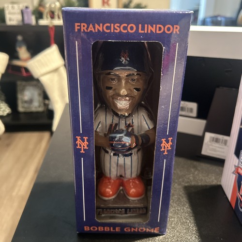 MLB New York Mets Francisco Lindor Bobble Head Gnome 2022 - Brand New ...