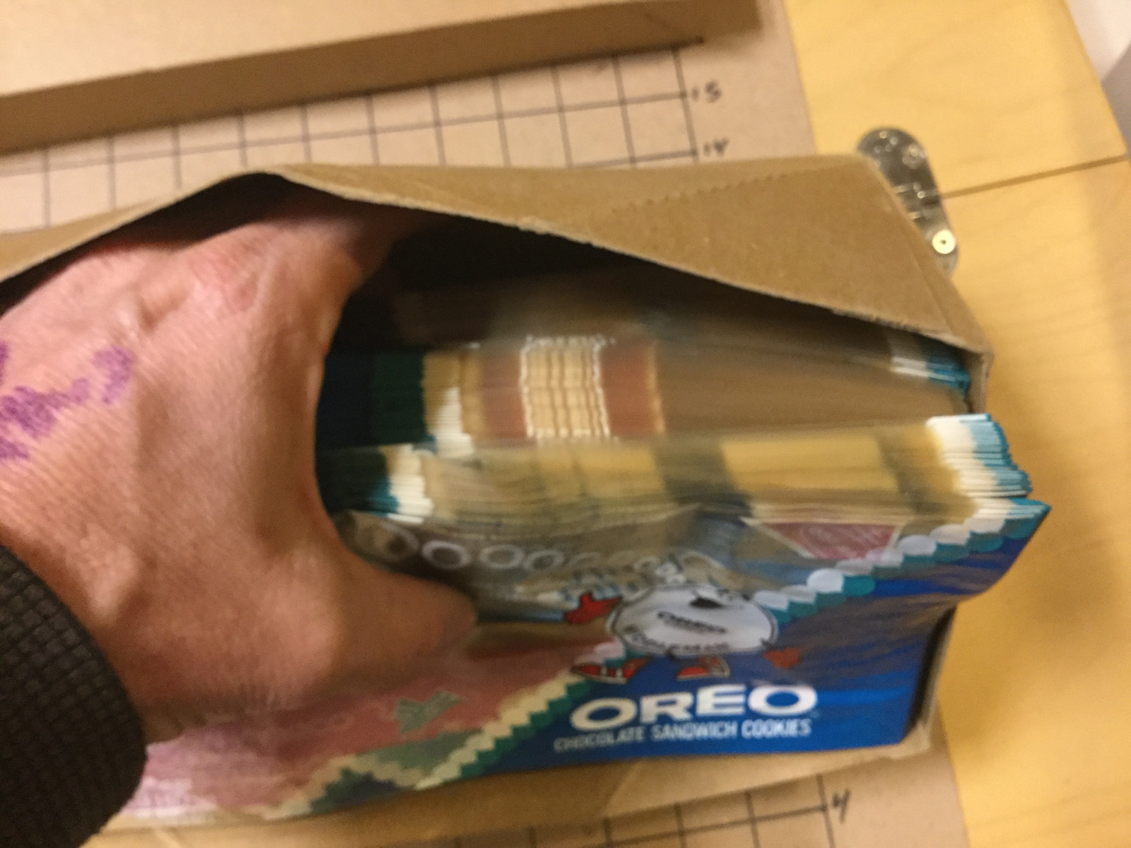 Original box unused NABISCO OREO COOKIE WRAPPERS w Oreo Middleman ...