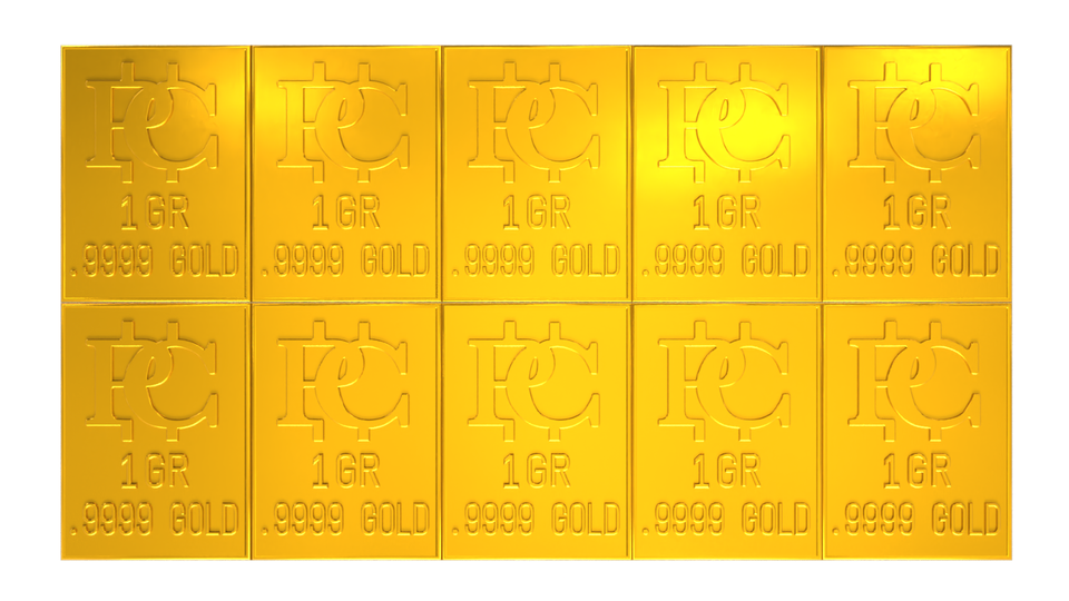 FREE .999 SILVER BAR Gold Snap Bar That Breaks into 10 Bars Gold ...