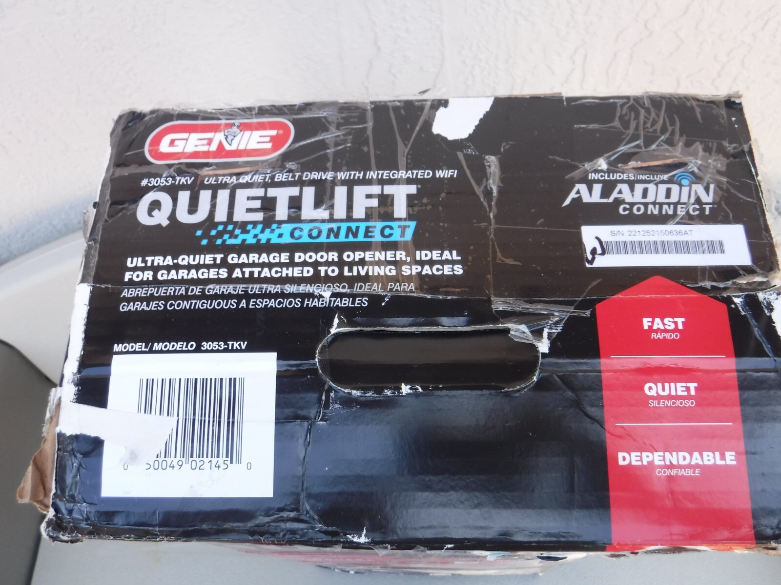 Genie QuietLift Connect 3053-TKV – WiFi Smart Garage Door Opener (PICK ...