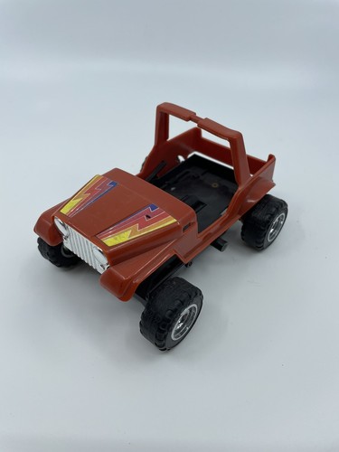 Vtg M.A.S.K GATOR JEEP and BOAT original 1985 MASK vehicle orange loose ...