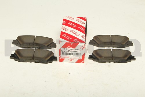 0446533480 Genuine Toyota PAD KIT, DISC BRAKE 04465-33480 | eBay