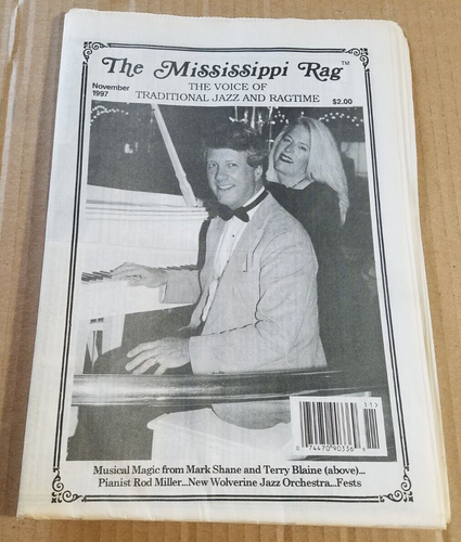 Mississippi Rag - 1997 Terry Blaine Cover, Mark Shane, Rod Miller, New ...