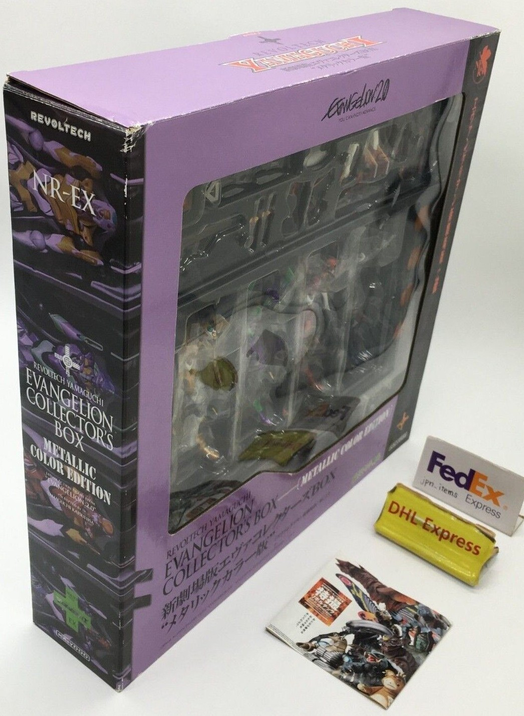 Rebuild of Evangelion Revoltech Metallic Action Figure Collector's Box ...