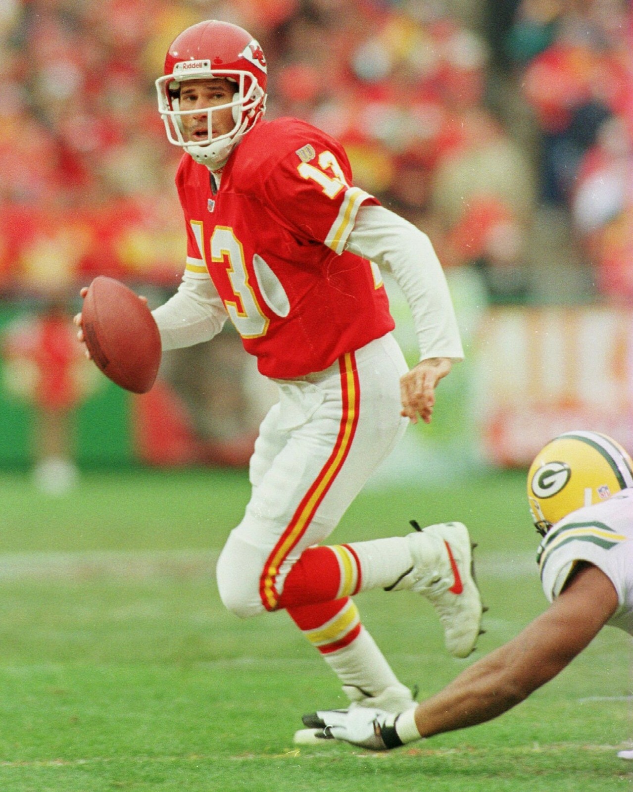 STEVE BONO 8X10 PHOTO KANSAS CITY CHIEFS KC PICTURE NFL FOOTBALL GAME ...