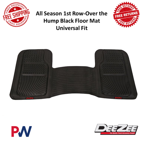 Dee Zee DZ90711 All Season 1st Row-Over the Hump Black Floor Mat ...