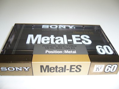 SONY Metal Type IV ES60 Audio Cassette Tape | eBay