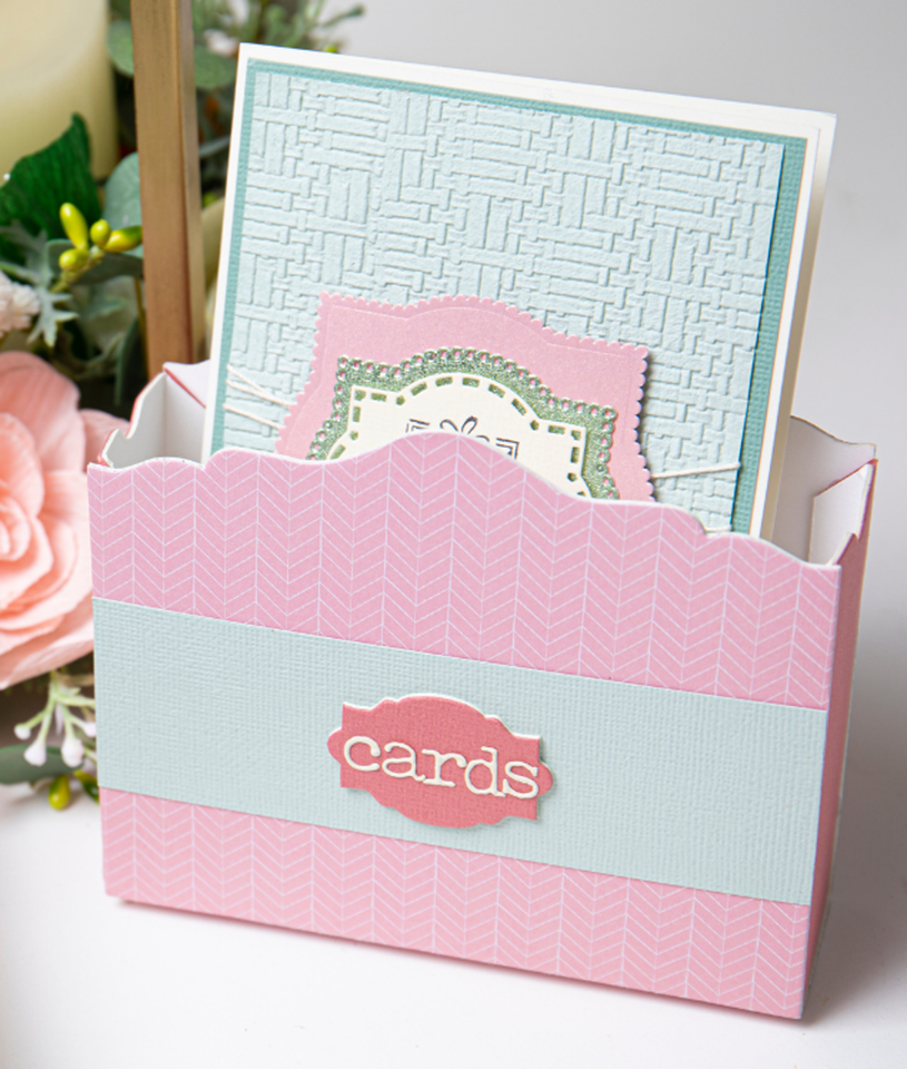 Sizzix Bigz XL Card Caddy die #665981 Retail $45.99 by Eileen Hull | eBay