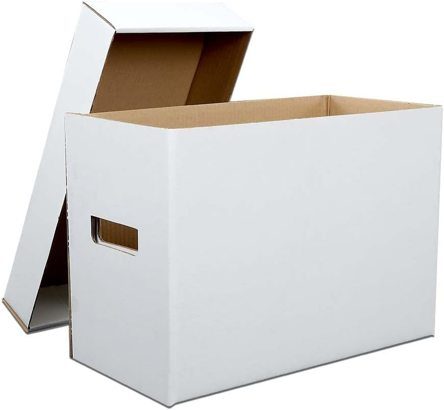 G-PLUS 5 Pack Comic Book Storage Comic Book Box Holds 150-175 Comics ...