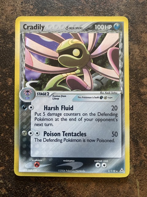 Pokémon TCG Cradily EX Holon Phantoms 2 Reverse Holo Holo Rare for sale ...