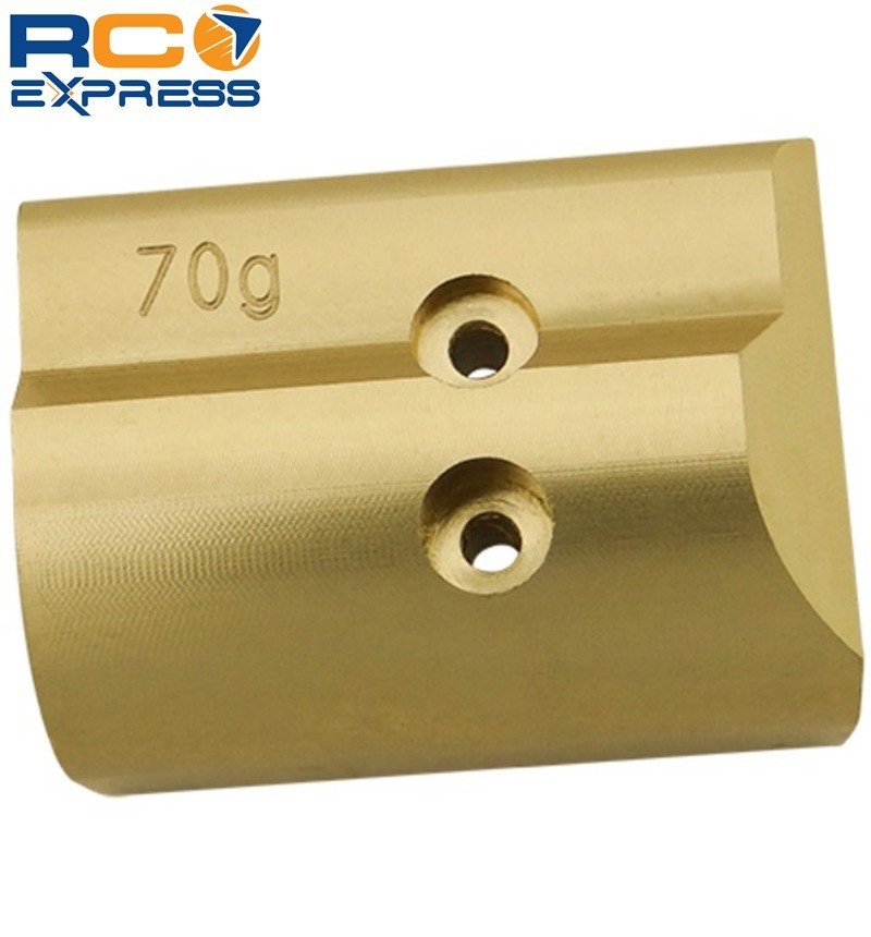 Hot Racing Axial SCX10 II 2 Brass AR44 Axle Weight 70g (2) SCXT12AW | eBay
