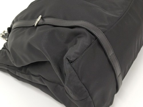 Used Prada houlder Bag Ribbon Nylon Black Br3919 | eBay