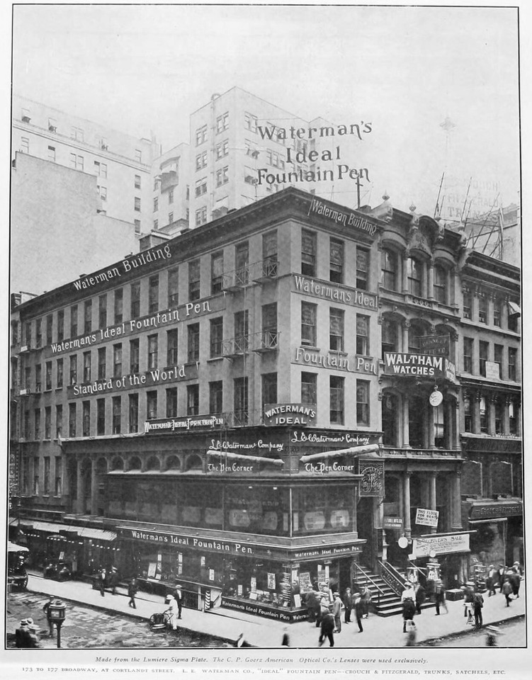 Waterman's Ideal 402 Fountain Pen Gold Antique Writes | eBay