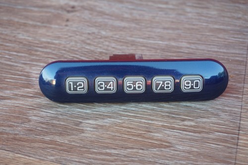 2006-2012 Lincoln MKZ Ford Fusion door number keypad Paint code DX BLUE ...