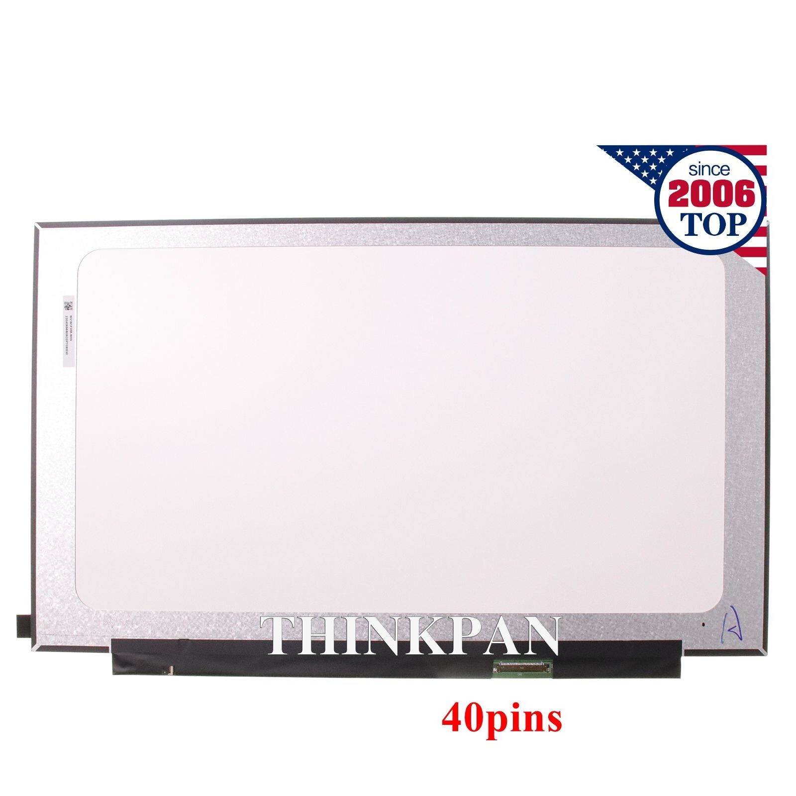 16.1" NV161FHM-NH0 FHD LCD LED Screen 40pins for HP VICTUS 16-D0010TX ...