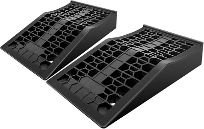 Car Ramps Heavy Duty Tire Ramps for Jack Support Automotive Low Profile ...