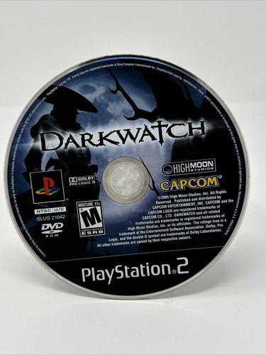 Sony PlayStation 2 PS2 Disc Only TESTED Darkwatch Black Label | eBay