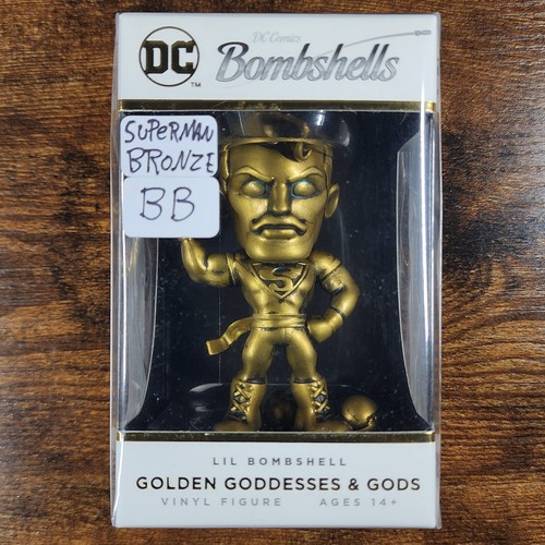 2018 cryptozoic dc comics lil bombshell 2 vinyl figure golden SUPERMAN ...